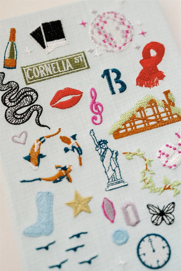 Embroidered Taylor Swift Hardcover Notebook – Curator and Co.
